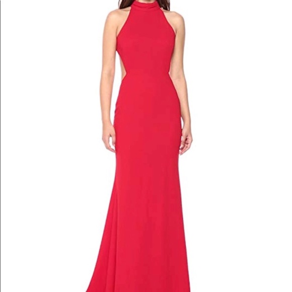 Xscape | Dresses | Backless Red Formal Dress | Poshmark